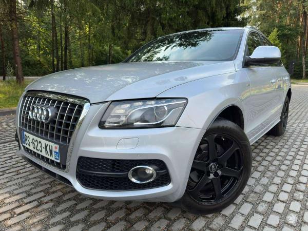 Grey Audi Q5 2011 in Vilnius, with an engine capacity of 1.97 L and mileage of 193 thousand km for 9100 €, photo 1 on AUTOMOTO.COM.LV