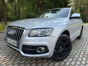 Pelēks Audi Q5 2011 Viļņa, ar dzinēja tilpumu 1.97 L un nobraukumu 193 tūkst. km par 9100 €, foto  vietnē AUTOMOTO.COM.LV