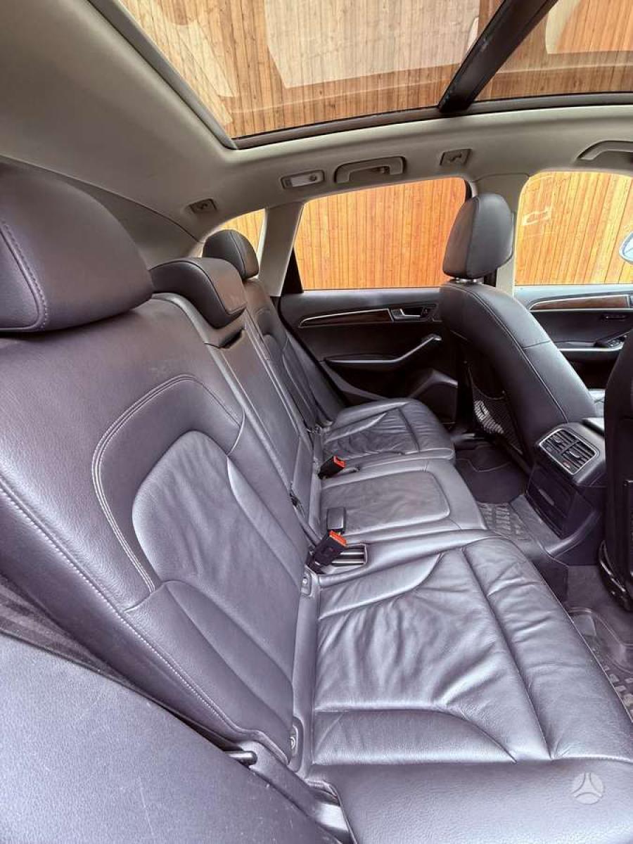 Grey Audi Q5 2011 in Vilnius, with an engine capacity of 1.98 L and mileage of 313 thousand km for 7100 €, photo 7 on AUTOMOTO.COM.LV