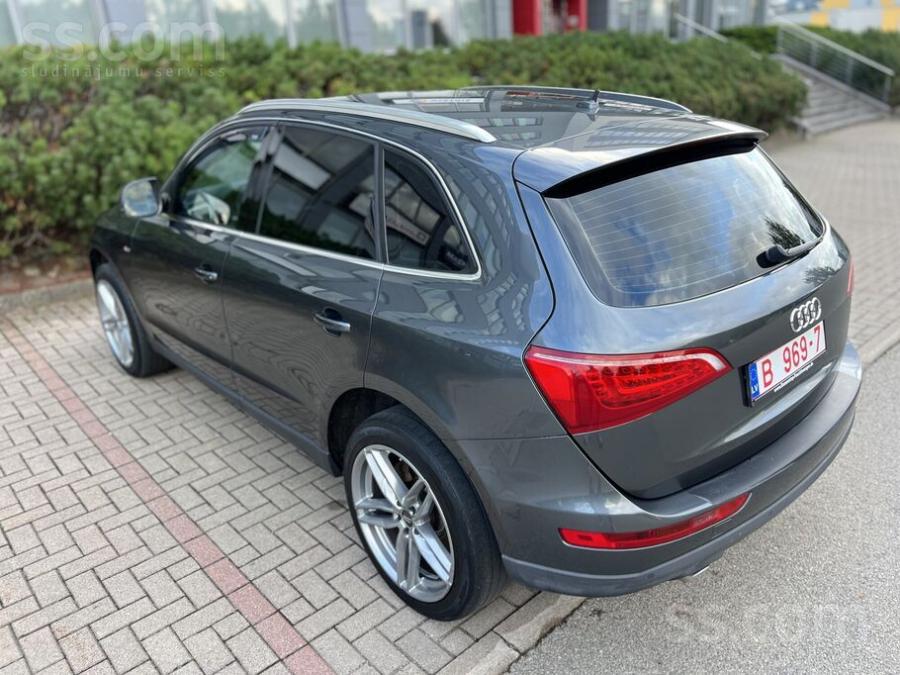 Grey Audi Q5 2011 in Riga, with an engine capacity of 3.00 L and mileage of 210 thousand km for 10990 €, photo 9 on AUTOMOTO.COM.LV