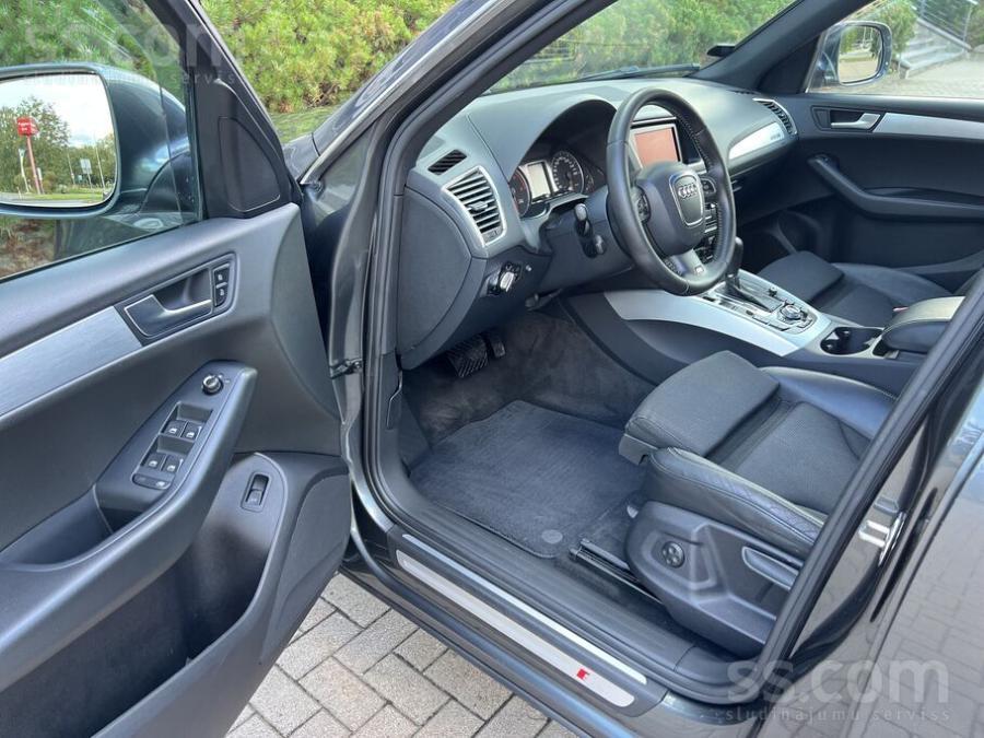 Grey Audi Q5 2011 in Riga, with an engine capacity of 3.00 L and mileage of 210 thousand km for 10990 €, photo 11 on AUTOMOTO.COM.LV