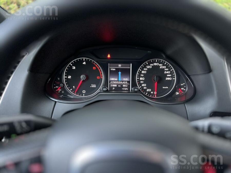 Grey Audi Q5 2011 in Riga, with an engine capacity of 3.00 L and mileage of 210 thousand km for 10990 €, photo 18 on AUTOMOTO.COM.LV
