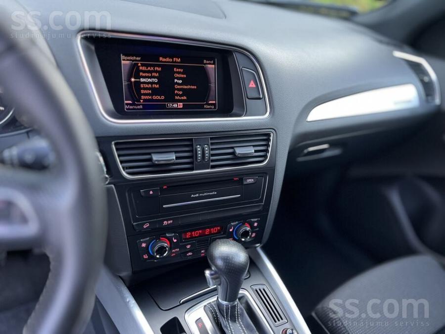 Grey Audi Q5 2011 in Riga, with an engine capacity of 3.00 L and mileage of 210 thousand km for 10990 €, photo 22 on AUTOMOTO.COM.LV