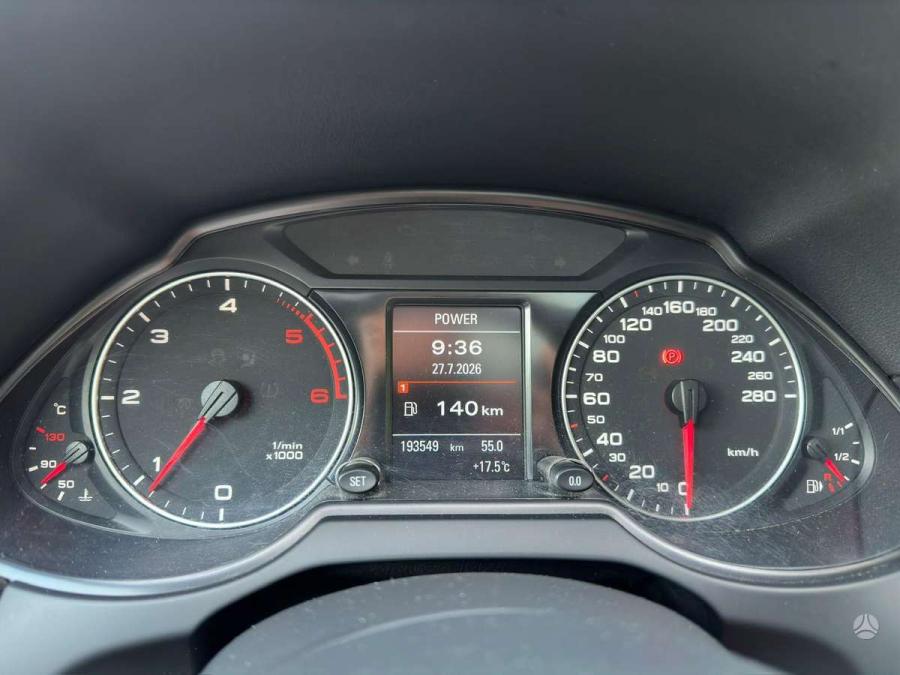 Grey Audi Q5 2011 in Vilnius, with an engine capacity of 1.97 L and mileage of 193 thousand km for 9100 €, photo 33 on AUTOMOTO.COM.LV