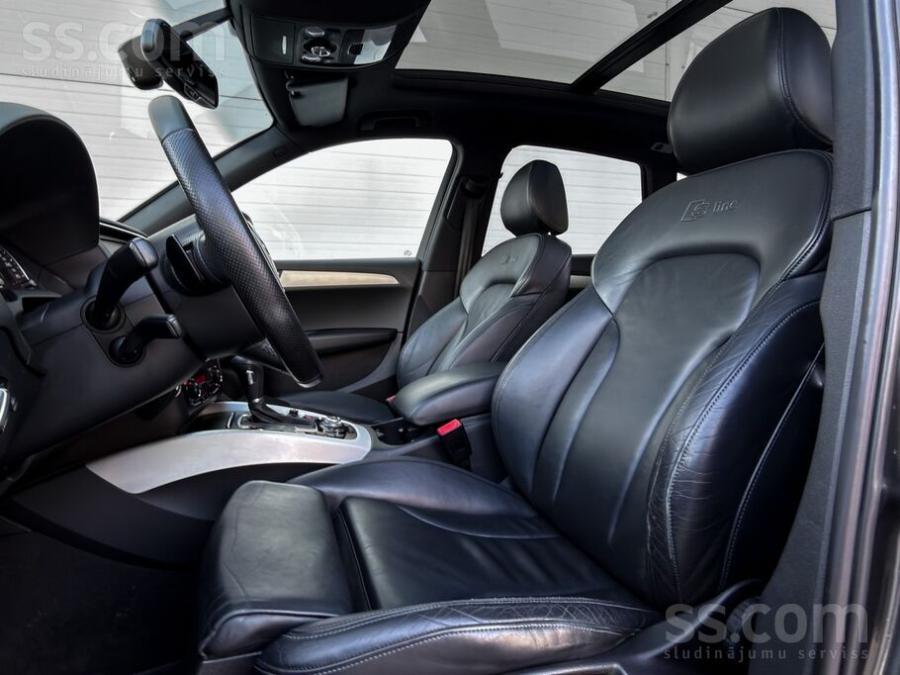 Grey Audi Q5 2011 in Riga, with an engine capacity of 3.00 L and mileage of 0 thousand km for 11490 €, photo 13 on AUTOMOTO.COM.LV