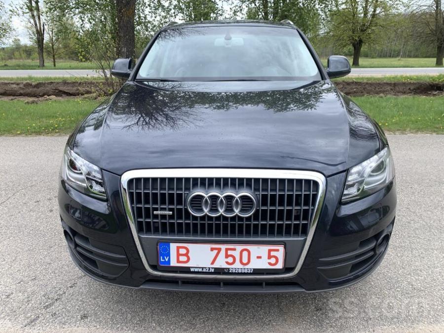 Grey Audi Q5 2012 in Ogre, with an engine capacity of 2.00 L and mileage of 154 thousand km for 12377 €, photo 2 on AUTOMOTO.COM.LV