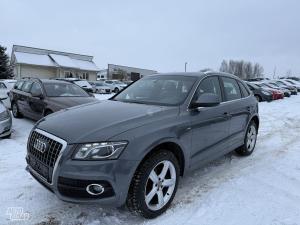 Pelēks Audi Q5 2012 Utena, ar dzinēja tilpumu 2.00 L un nobraukumu 270 tūkst. km par 10900 €, foto  vietnē AUTOMOTO.COM.LV