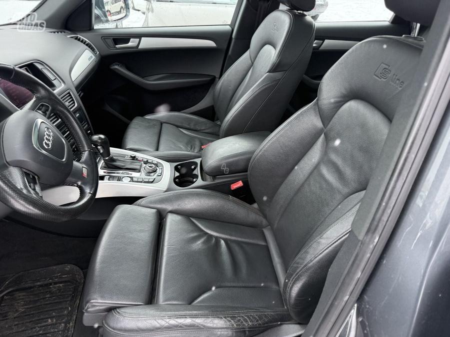 Pelēks Audi Q5 2012 Utena, ar dzinēja tilpumu 2.00 L un nobraukumu 270 tūkst. km par 10900 €, foto 10 vietnē AUTOMOTO.COM.LV