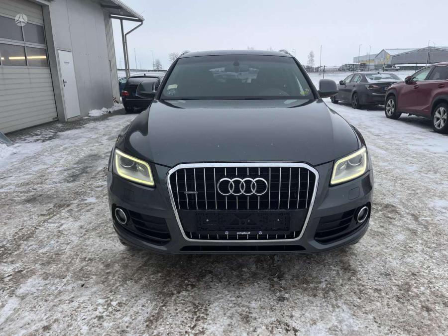 Pelēks Audi Q5 2012 Marijampole, ar dzinēja tilpumu 1.97 L un nobraukumu 361 tūkst. km par 10500 €, foto 2 vietnē AUTOMOTO.COM.LV