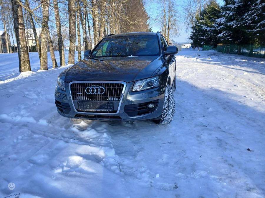Pelēks Audi Q5 2012 Utena, ar dzinēja tilpumu 2.00 L un nobraukumu 128 tūkst. km par 10300 €, foto 5 vietnē AUTOMOTO.COM.LV