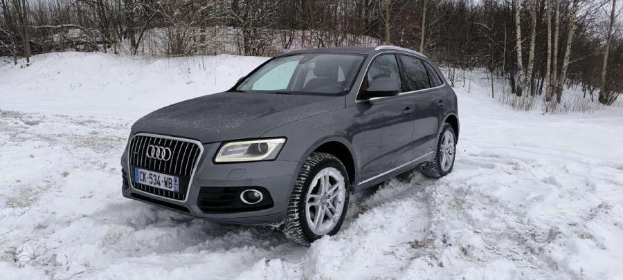 Grey Audi Q5 2012 in Taurage, with an engine capacity of 1.97 L and mileage of 193 thousand km for 11300 €, photo 1 on AUTOMOTO.COM.LV