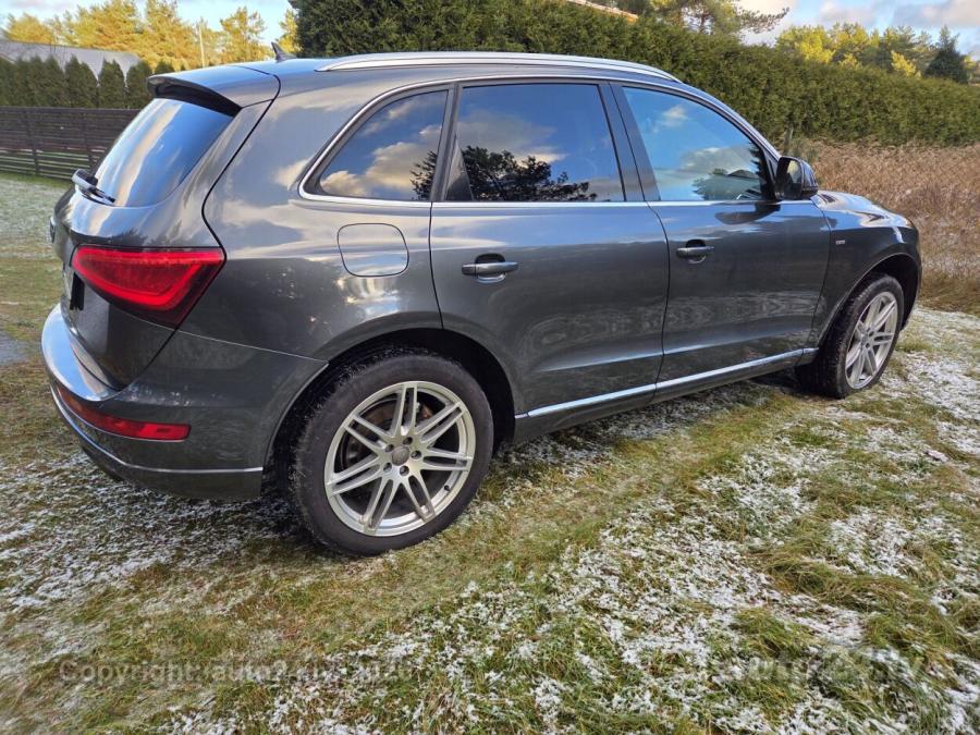 Grey Audi Q5 2012 in Tallinn, with an engine capacity of 3.00 L and mileage of 166 thousand km for 14000 €, photo 3 on AUTOMOTO.COM.LV