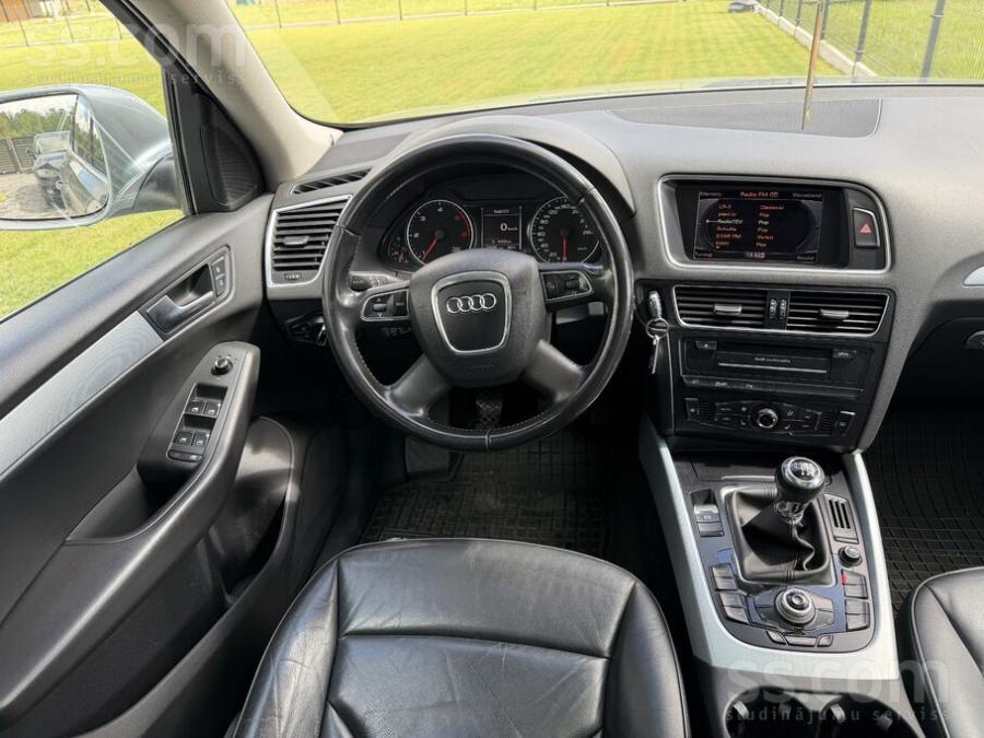 Pelēks Audi Q5 2012 Valmiera, ar dzinēja tilpumu 2.00 L un nobraukumu 229 tūkst. km par 11700 €, foto 6 vietnē AUTOMOTO.COM.LV