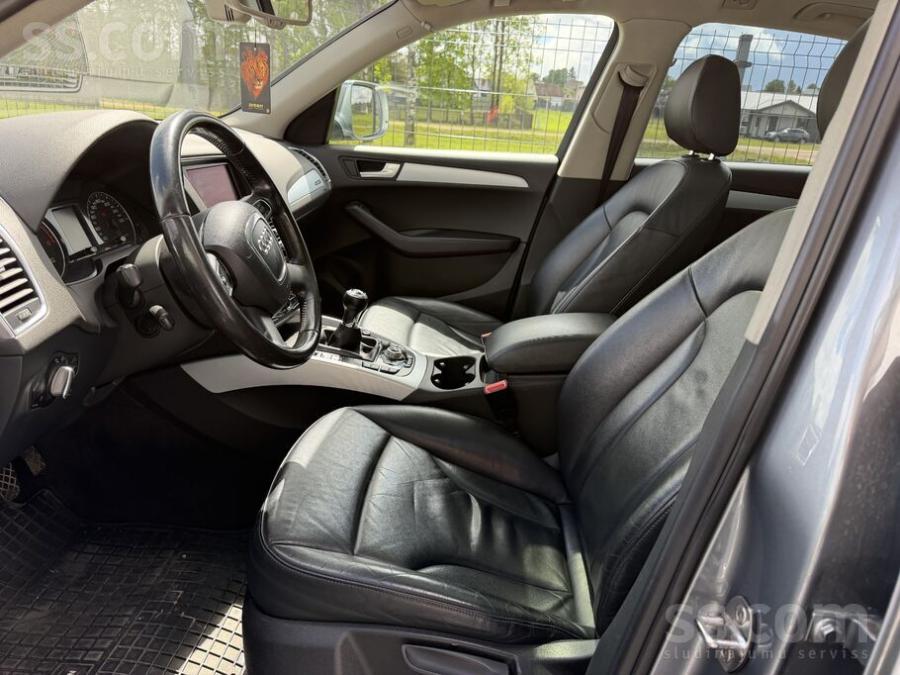 Pelēks Audi Q5 2012 Valmiera, ar dzinēja tilpumu 2.00 L un nobraukumu 229 tūkst. km par 11700 €, foto 7 vietnē AUTOMOTO.COM.LV