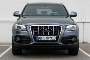 Grey Audi Q5 2012 in Riga, with an engine capacity of 3.00 L and mileage of 277 thousand km for 9700 €, photo 4 on AUTOMOTO.COM.LV