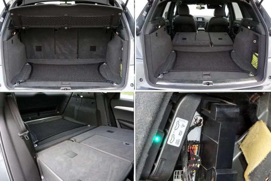 Grey Audi Q5 2012 in Riga, with an engine capacity of 3.00 L and mileage of 277 thousand km for 9700 €, photo 35 on AUTOMOTO.COM.LV