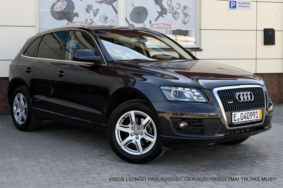 Grey Audi Q5 2012 in Kretinga, with an engine capacity of 1.97 L and mileage of 276 thousand km for 10999 €, photo 1 on AUTOMOTO.COM.LV