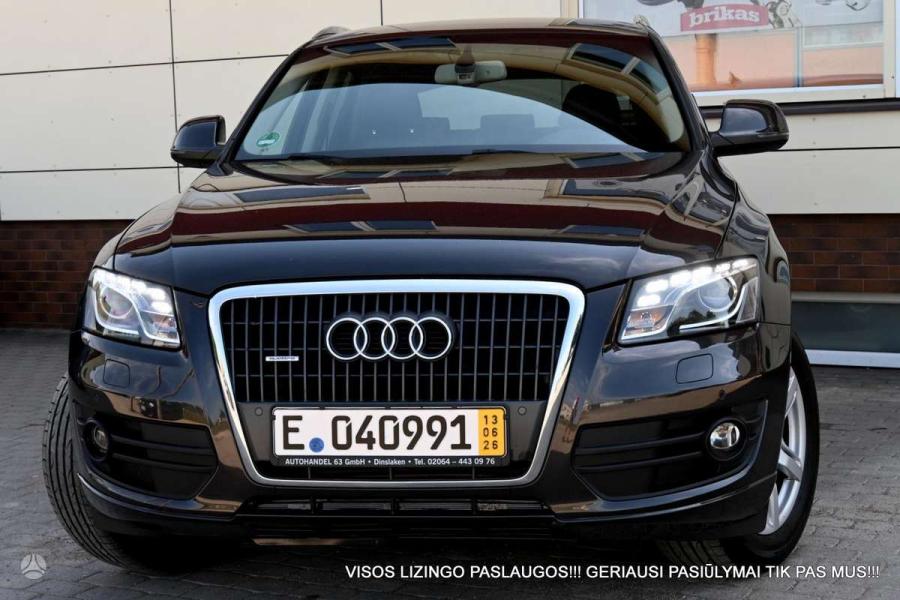 Grey Audi Q5 2012 in Kretinga, with an engine capacity of 1.97 L and mileage of 276 thousand km for 10999 €, photo 3 on AUTOMOTO.COM.LV