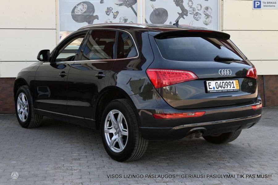 Grey Audi Q5 2012 in Kretinga, with an engine capacity of 1.97 L and mileage of 276 thousand km for 10999 €, photo 11 on AUTOMOTO.COM.LV