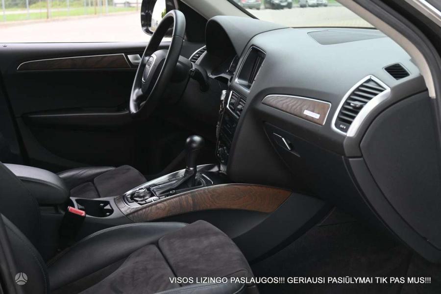 Grey Audi Q5 2012 in Kretinga, with an engine capacity of 1.97 L and mileage of 284 thousand km for 11999 €, photo 27 on AUTOMOTO.COM.LV
