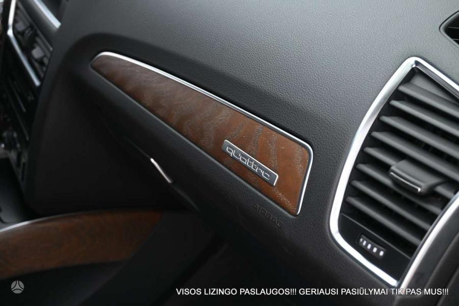 Grey Audi Q5 2012 in Kretinga, with an engine capacity of 1.97 L and mileage of 284 thousand km for 11999 €, photo 28 on AUTOMOTO.COM.LV