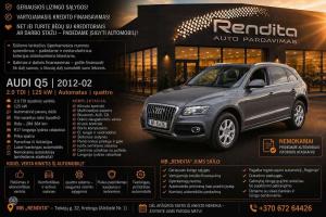 Grey Audi Q5 2012 in Kretinga, with an engine capacity of 1.97 L and mileage of 284 thousand km for 11999 €, photo 37 on AUTOMOTO.COM.LV