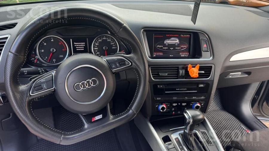 Grey Audi Q5 2012 in Rezekne, with an engine capacity of 3.00 L and mileage of 367 thousand km for 13600 €, photo 4 on AUTOMOTO.COM.LV
