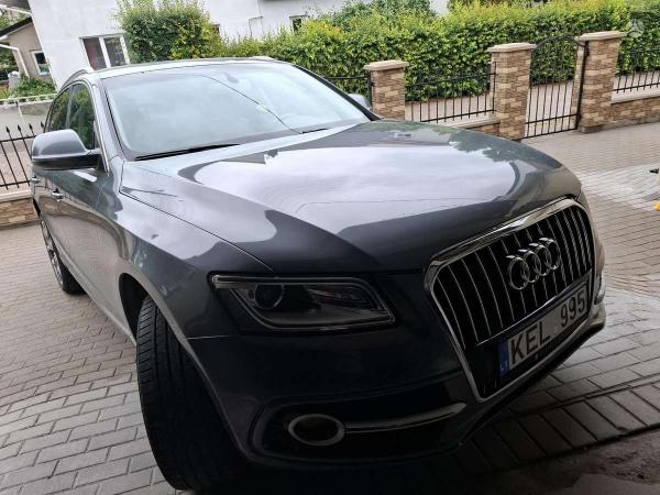 Pelēks Audi Q5 2012 Gargždai, ar dzinēja tilpumu 1.98 L un nobraukumu 260 tūkst. km par 8900 €, foto 2 vietnē AUTOMOTO.COM.LV