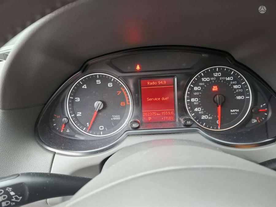 Grey Audi Q5 2012 in Gargzdai, with an engine capacity of 1.98 L and mileage of 260 thousand km for 8900 €, photo 8 on AUTOMOTO.COM.LV