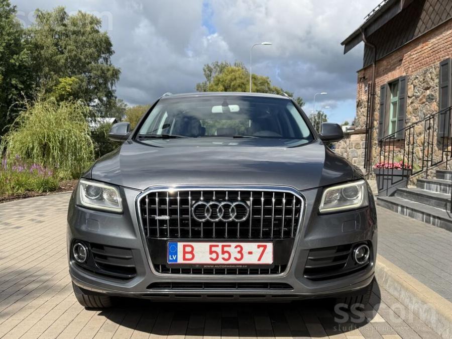 Pelēks Audi Q5 2012 Rēzekne, ar dzinēja tilpumu 3.00 L un nobraukumu 244 tūkst. km par 12490 €, foto 1 vietnē AUTOMOTO.COM.LV