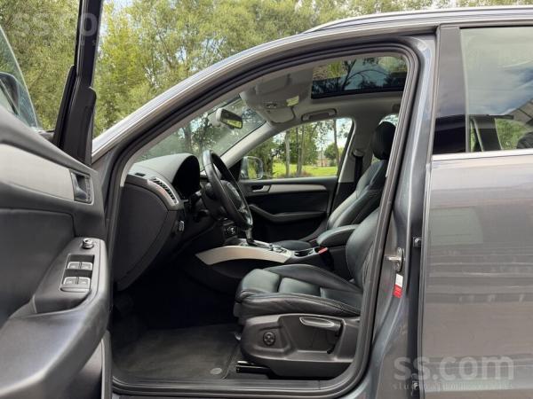 Grey Audi Q5 2012 in Rezekne, with an engine capacity of 3.00 L and mileage of 244 thousand km for 12490 €, photo 7 on AUTOMOTO.COM.LV
