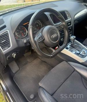 Grey Audi Q5 2012 in Riga, with an engine capacity of 3.00 L and mileage of 211 thousand km for 11000 €, photo 6 on AUTOMOTO.COM.LV