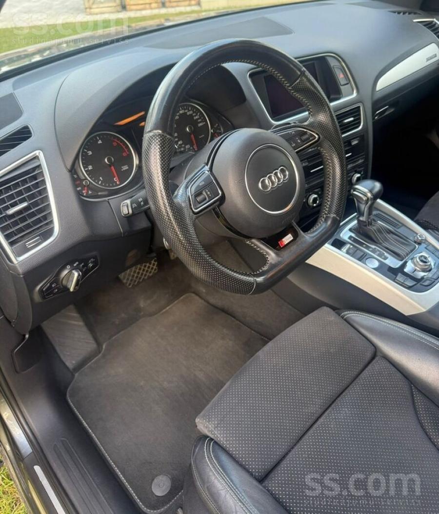 Grey Audi Q5 2012 in Riga, with an engine capacity of 3.00 L and mileage of 211 thousand km for 11000 €, photo 6 on AUTOMOTO.COM.LV