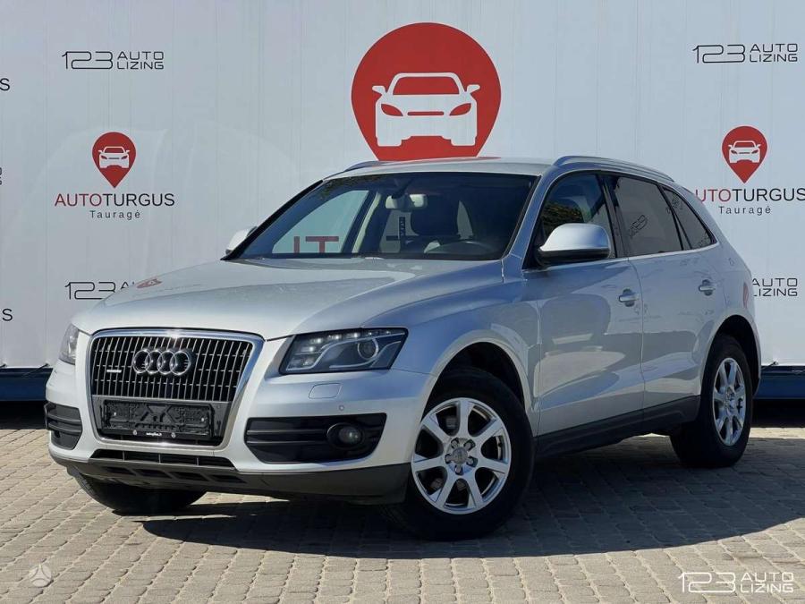 Grey Audi Q5 2012 in Taurage, with an engine capacity of 2.00 L and mileage of 151 thousand km for 9650 €, photo 1 on AUTOMOTO.COM.LV
