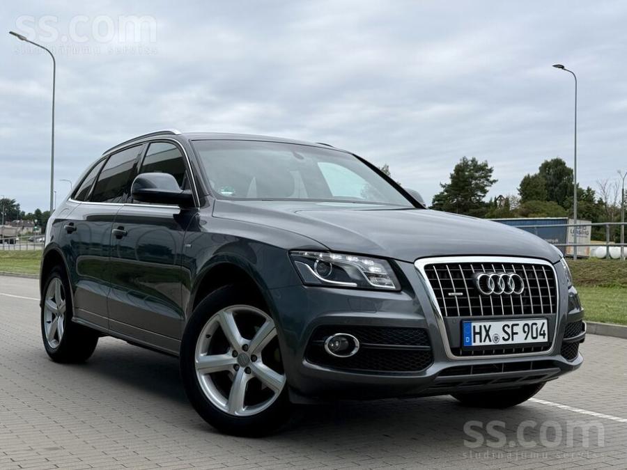 Grey Audi Q5 2012 in Rezekne, with an engine capacity of 2.00 L and mileage of 161 thousand km for 12990 €, photo 4 on AUTOMOTO.COM.LV
