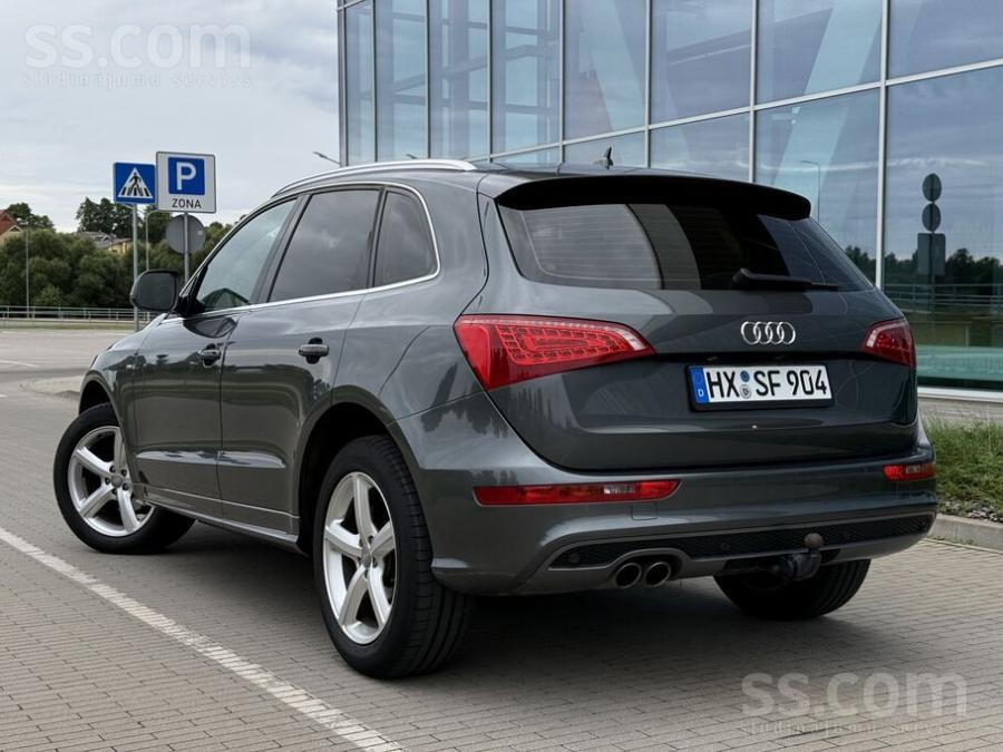 Grey Audi Q5 2012 in Rezekne, with an engine capacity of 2.00 L and mileage of 161 thousand km for 12990 €, photo 5 on AUTOMOTO.COM.LV