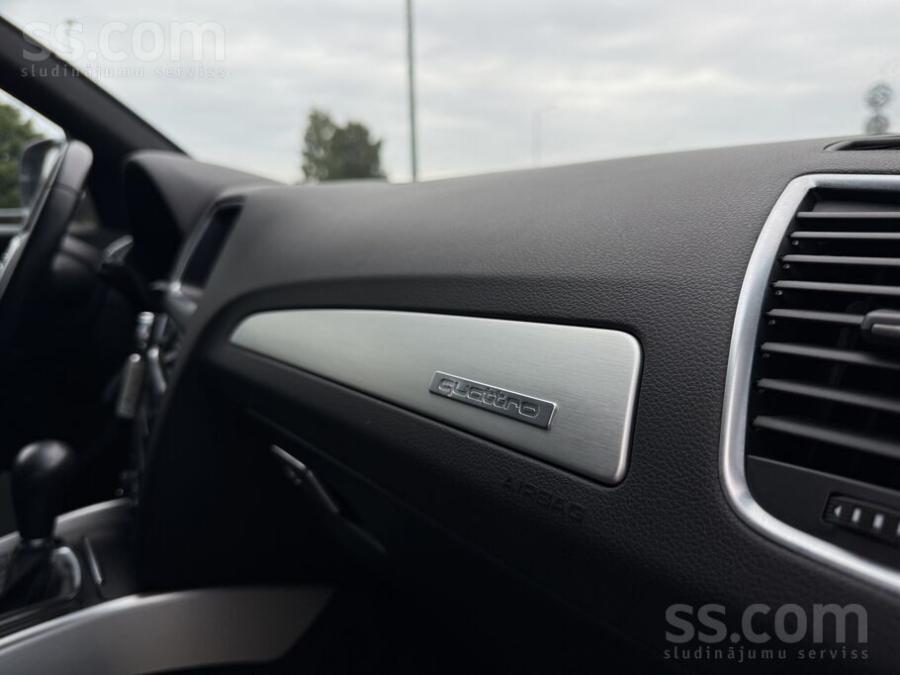 Grey Audi Q5 2012 in Rezekne, with an engine capacity of 2.00 L and mileage of 161 thousand km for 12990 €, photo 25 on AUTOMOTO.COM.LV
