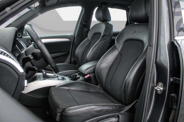 Grey Audi Q5 2012 in Kaunas, with an engine capacity of 3.00 L and mileage of 241 thousand km for 11390 €, photo 9 on AUTOMOTO.COM.LV