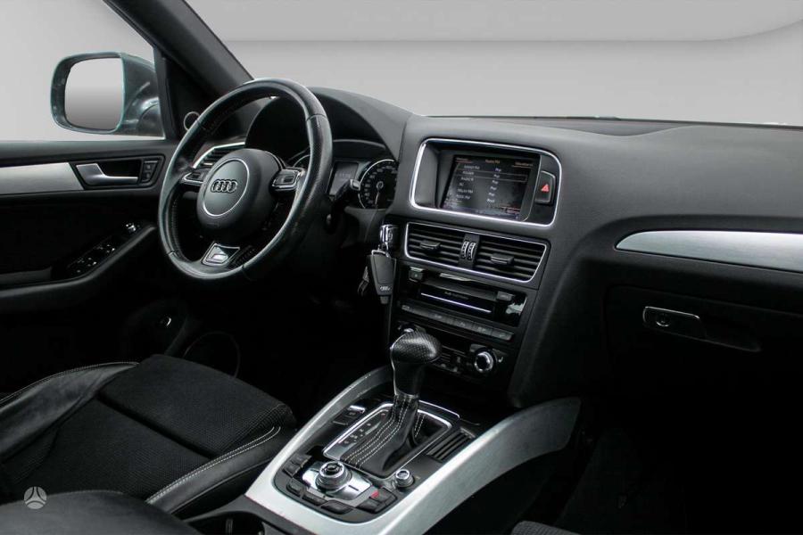 Grey Audi Q5 2012 in Kaunas, with an engine capacity of 3.00 L and mileage of 241 thousand km for 11390 €, photo 14 on AUTOMOTO.COM.LV