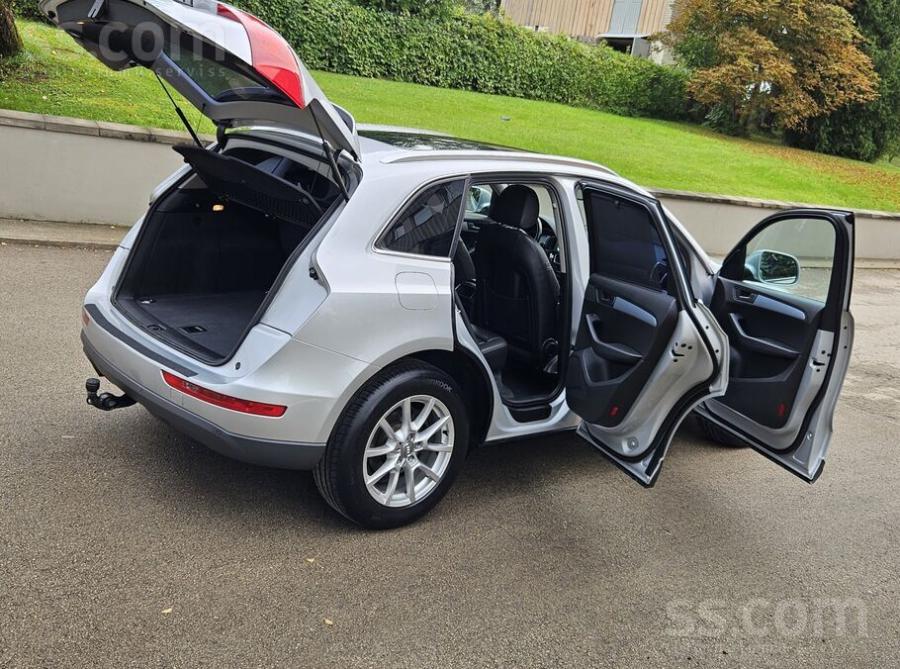 Pelēks Audi Q5 2012 Jēkabpils, ar dzinēja tilpumu 2.00 L un nobraukumu 226 tūkst. km par 9990 €, foto 19 vietnē AUTOMOTO.COM.LV