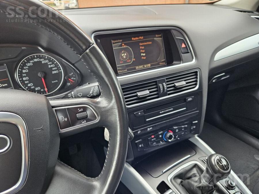 Pelēks Audi Q5 2012 Jēkabpils, ar dzinēja tilpumu 2.00 L un nobraukumu 226 tūkst. km par 9990 €, foto 23 vietnē AUTOMOTO.COM.LV