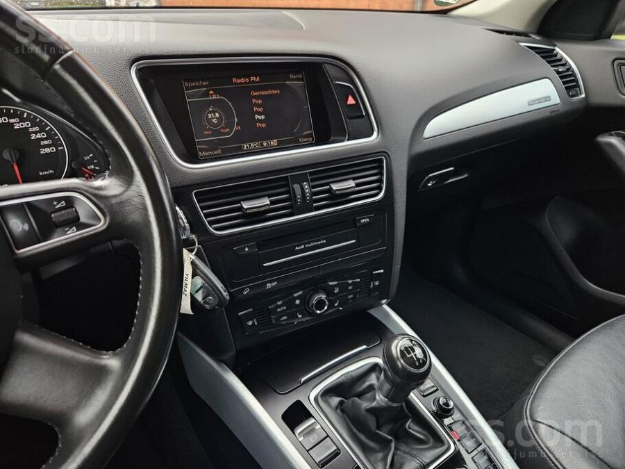Pelēks Audi Q5 2012 Jēkabpils, ar dzinēja tilpumu 2.00 L un nobraukumu 226 tūkst. km par 9990 €, foto 25 vietnē AUTOMOTO.COM.LV