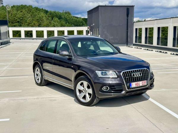 Grey Audi Q5 2012 in Vilnius, with an engine capacity of 2.97 L and mileage of 176 thousand km for 12500 €, photo 4 on AUTOMOTO.COM.LV