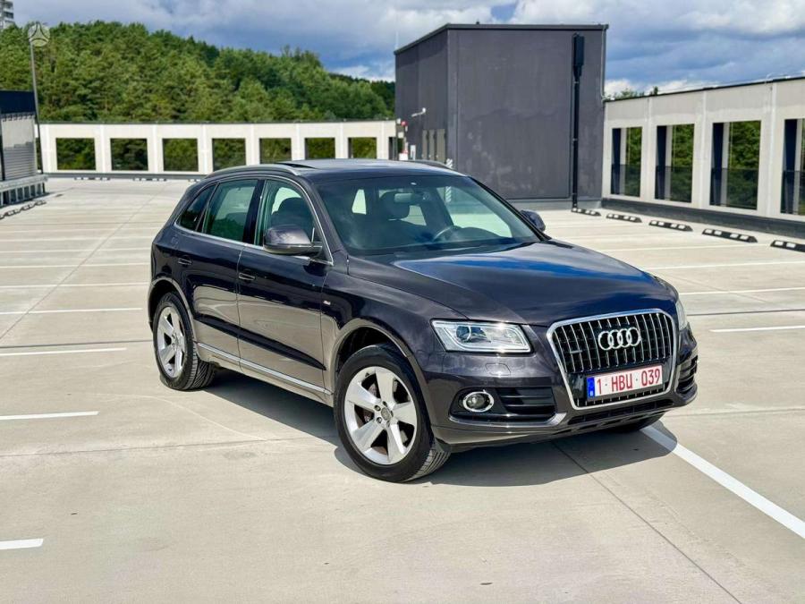 Pelēks Audi Q5 2012 Viļņa, ar dzinēja tilpumu 2.97 L un nobraukumu 176 tūkst. km par 12500 €, foto 4 vietnē AUTOMOTO.COM.LV