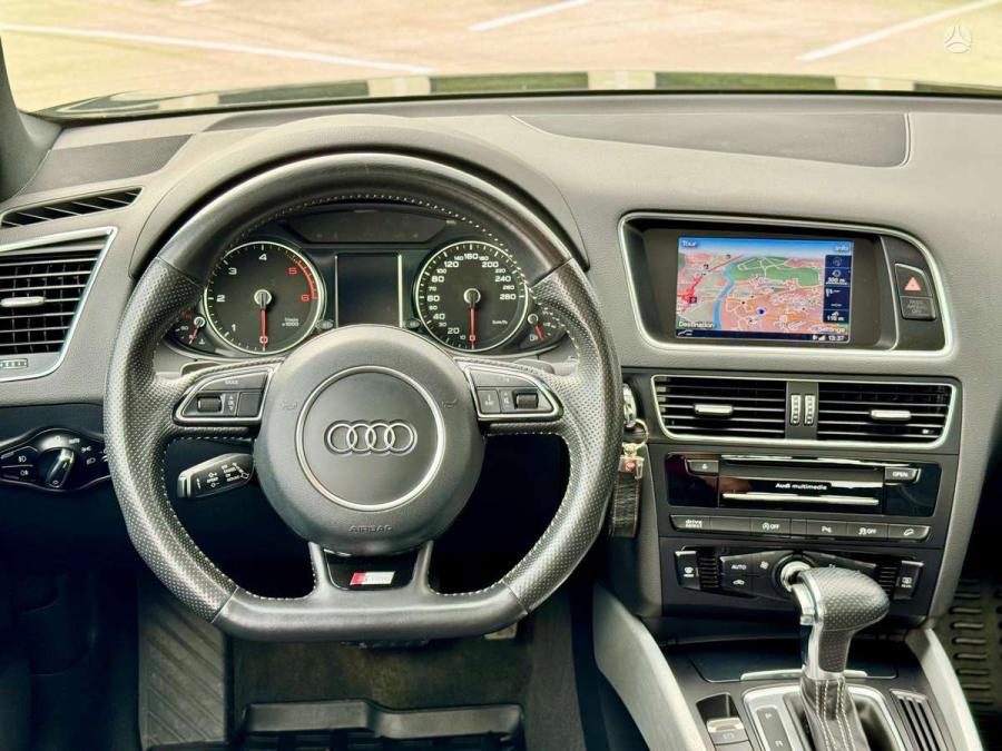 Pelēks Audi Q5 2012 Viļņa, ar dzinēja tilpumu 2.97 L un nobraukumu 176 tūkst. km par 12500 €, foto 12 vietnē AUTOMOTO.COM.LV
