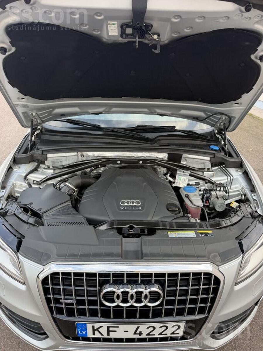 Grey Audi Q5 2012 in Liepaja, with an engine capacity of 3.00 L and mileage of 179 thousand km for 13000 €, photo 10 on AUTOMOTO.COM.LV