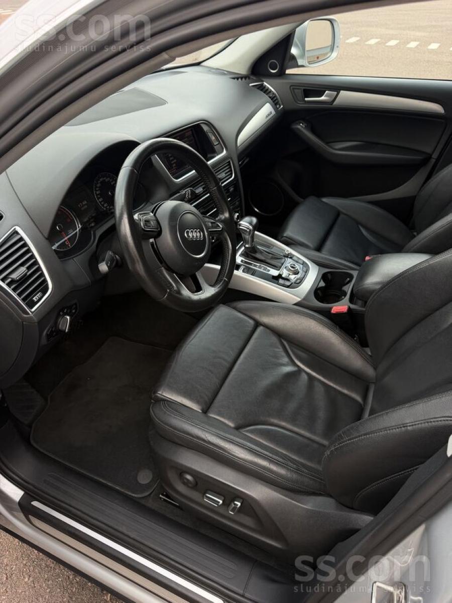 Grey Audi Q5 2012 in Liepaja, with an engine capacity of 3.00 L and mileage of 179 thousand km for 13000 €, photo 16 on AUTOMOTO.COM.LV