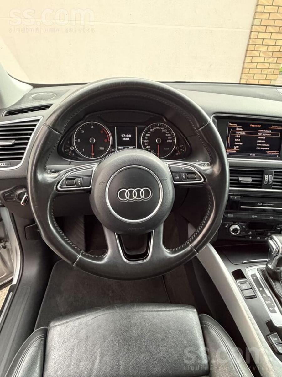 Grey Audi Q5 2012 in Liepaja, with an engine capacity of 3.00 L and mileage of 179 thousand km for 13000 €, photo 25 on AUTOMOTO.COM.LV