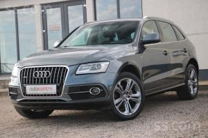 Grey Audi Q5 2013 in Tukums, with an engine capacity of 2.00 L and mileage of 189 thousand km for 14568 €, photo 1 on AUTOMOTO.COM.LV
