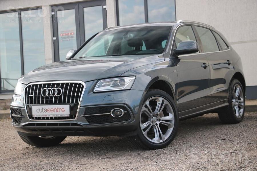 Grey Audi Q5 2013 in Tukums, with an engine capacity of 2.00 L and mileage of 189 thousand km for 14568 €, photo 1 on AUTOMOTO.COM.LV